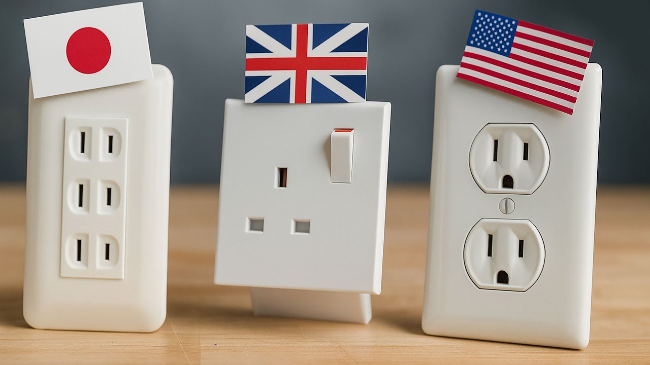 I was shocked by Japan's electrical outlets! ⚡