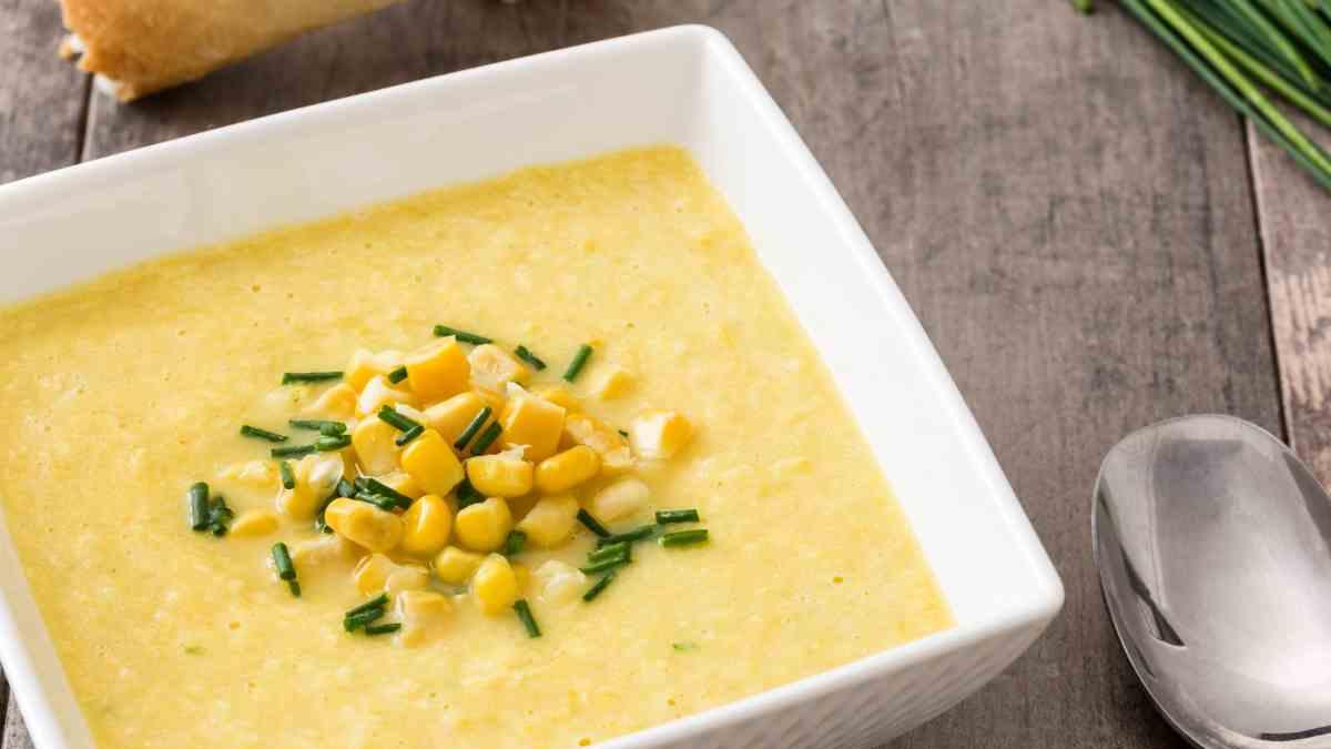 Cómo hacer en casa la clásica crema de elote de las fiestas de salón ...