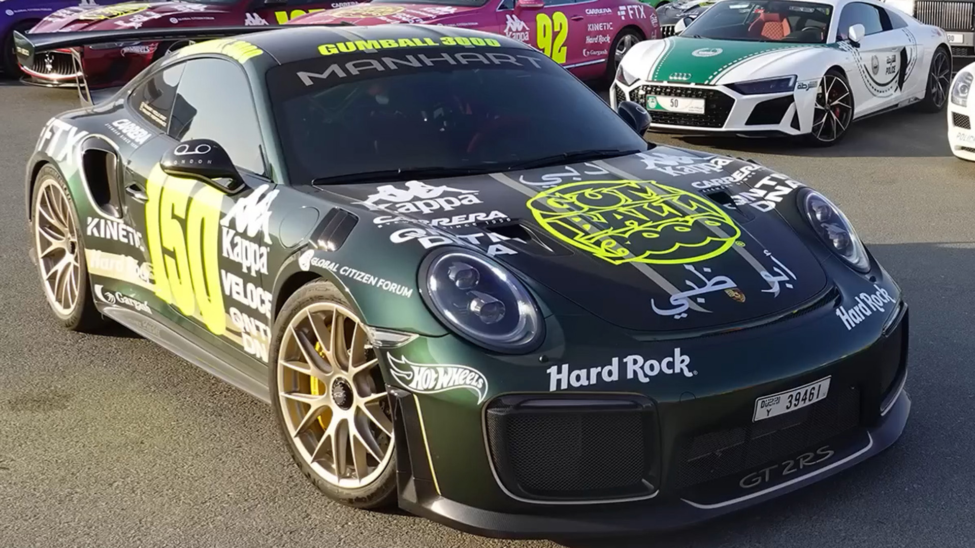 Porsche GT2 RS Gumball build finally leaves the garage for good