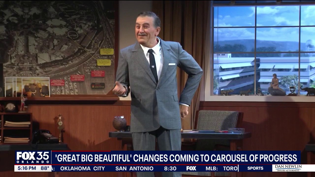 Major update to Carousel of Progress at Magic Kingdom
