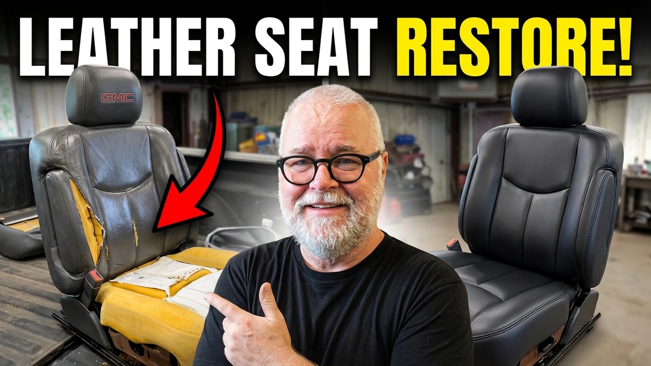Ripped leather seats? Don’t panic, watch this