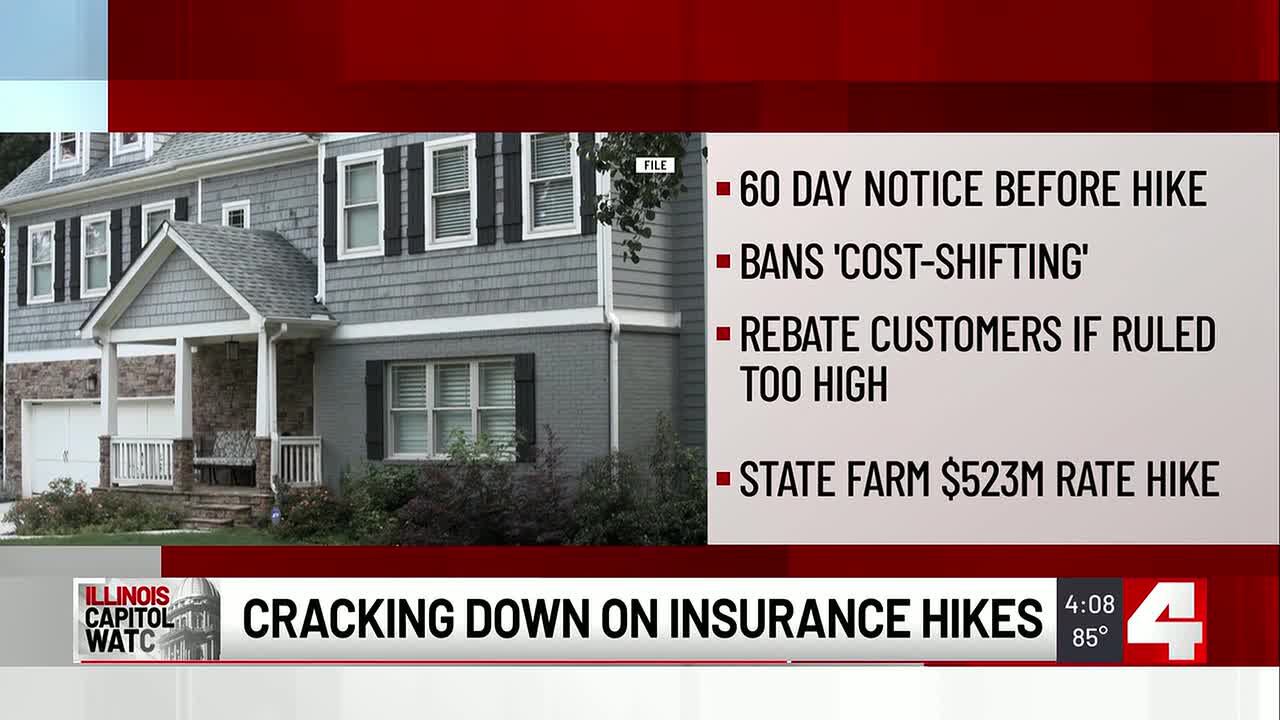 Illinois lawmakers send insurance rate protection bills to governor