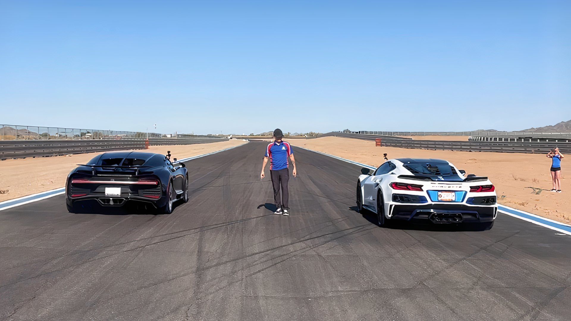 Chevy Corvette ZR1X shocks Bugatti Chiron in 1,500-hp drag race