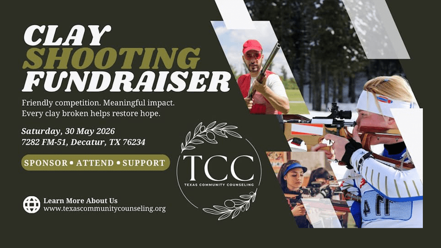 Texas Community Counseling hosts clay shoot for mental health