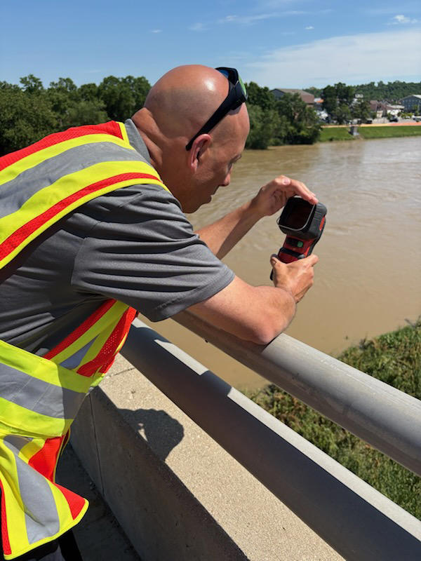 Photos: Dog saved from river in Miamisburg