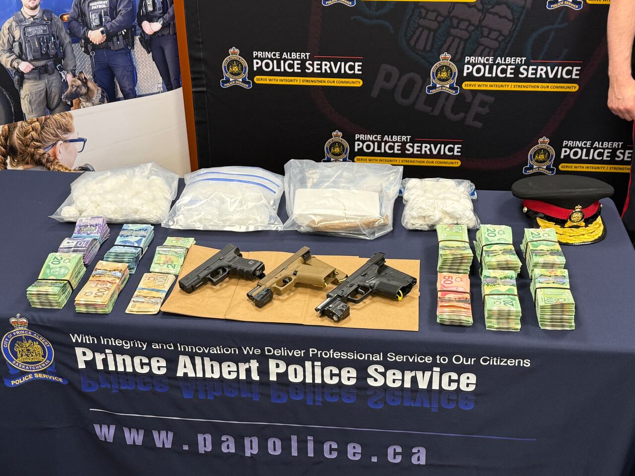 Prince Albert police seize drugs, arrest 10 after month-long ...