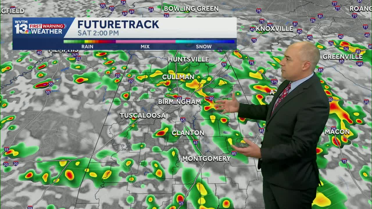 Weekend storms: Alabama's forecast brings more rainy weather, flood ...