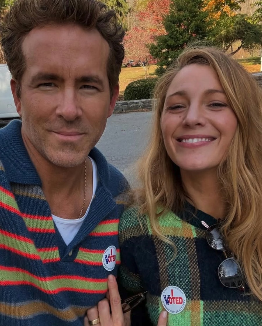 Blake Lively thirsts over husband Ryan Reynolds’ bulging biceps in ...