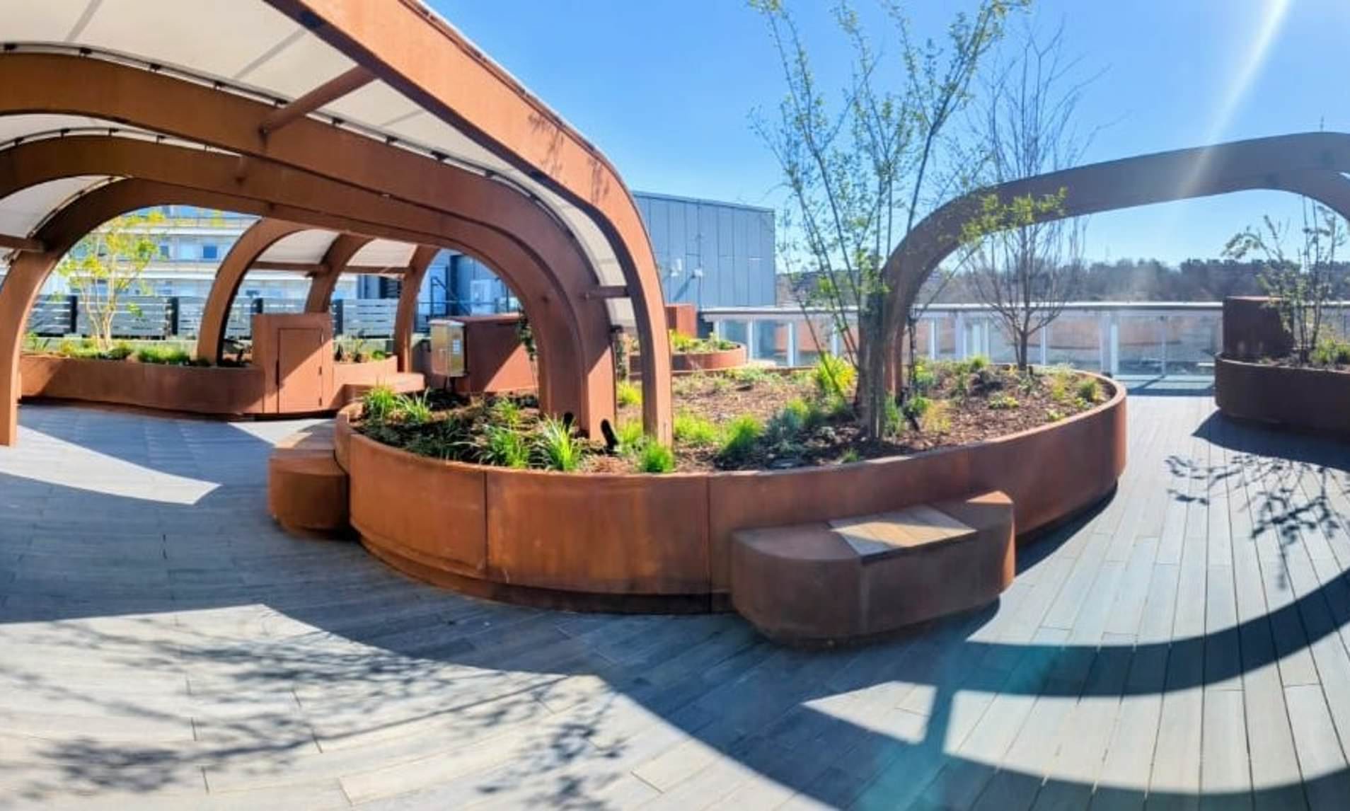 NHS hospital opens critical care unit on its roof in the hope fresh air ...