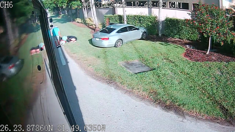 Driver hits child attempting to board school bus in Florida