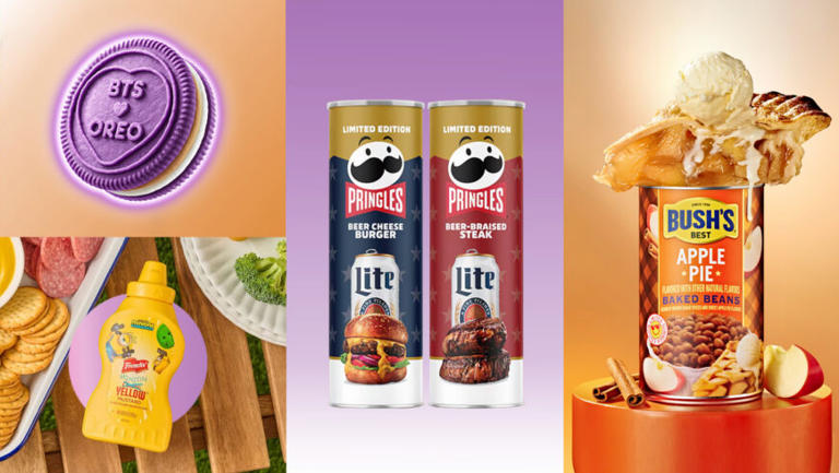 The weirdest summer food collabs: Miller Lite Pringles, Minions mustard ...