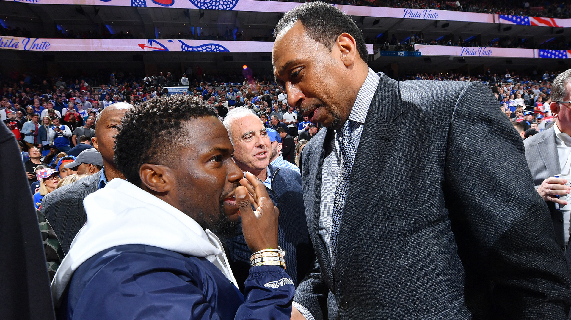 Stephen A Smith on Kevin Hart's joke about the ESPN host hating Black ...