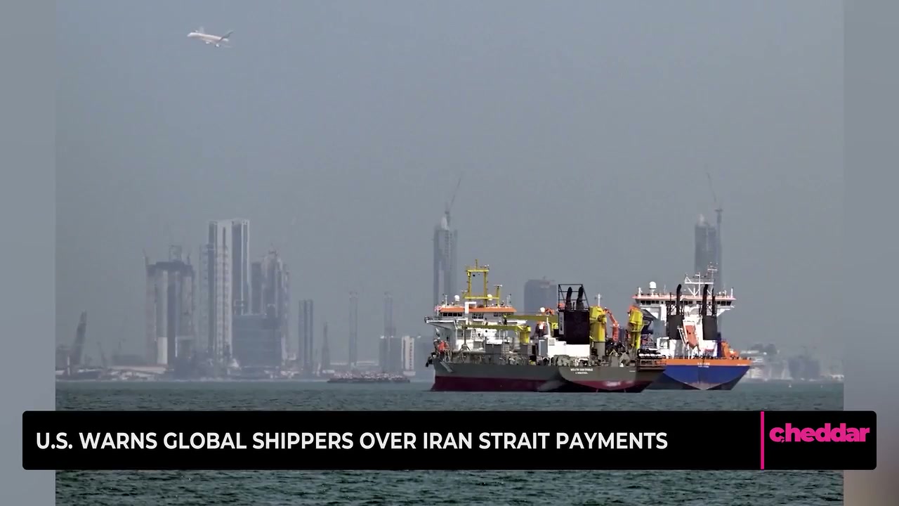 US warns global shippers over Iran Strait payments
