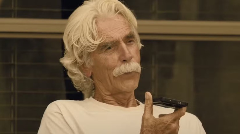 Landman cut a scene that revealed a different side of Sam Elliott's TL ...