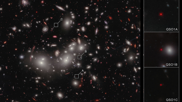 James Webb Space Telescope discovers a black hole that formed before ...