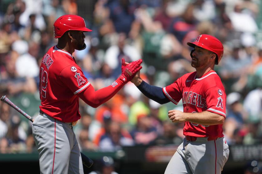 Grayson Rodriguez pitches five strong innings as Angels win for fifth ...