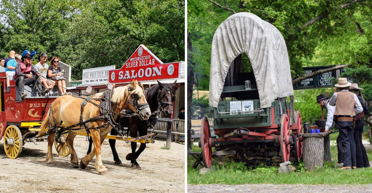 New Jersey’s only western theme park has stagecoach holdups, gold ...