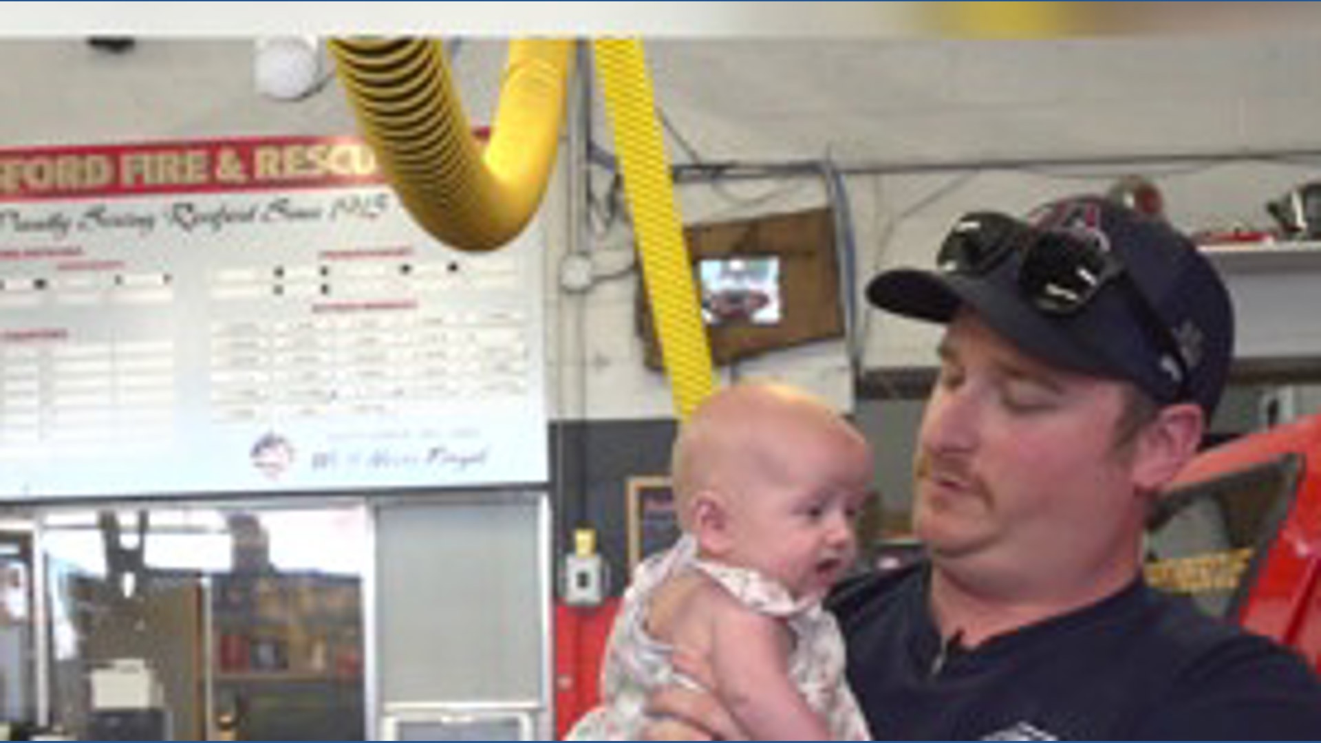 Birth on the Ohio Turnpike: Baby arrives as firefighters rush to scene