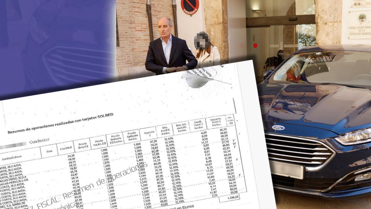 Investigación a los gastos del expresidente: el chófer de Camps llenó ...