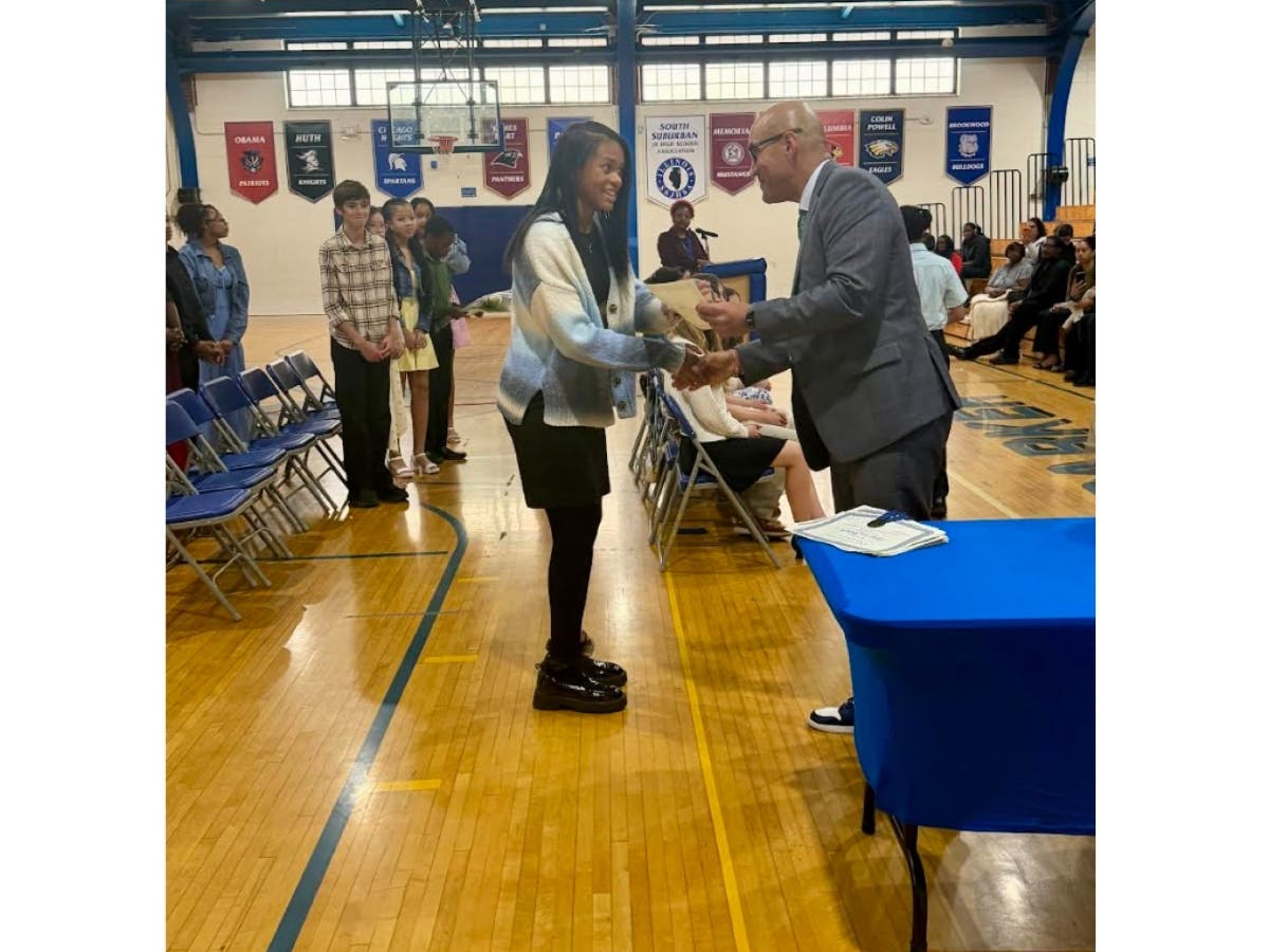 Parker Jr. High inducts 34 into National Junior Honor Society