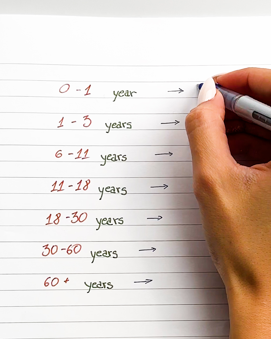 Explora las etapas de la vida con nosotros 🌎📜