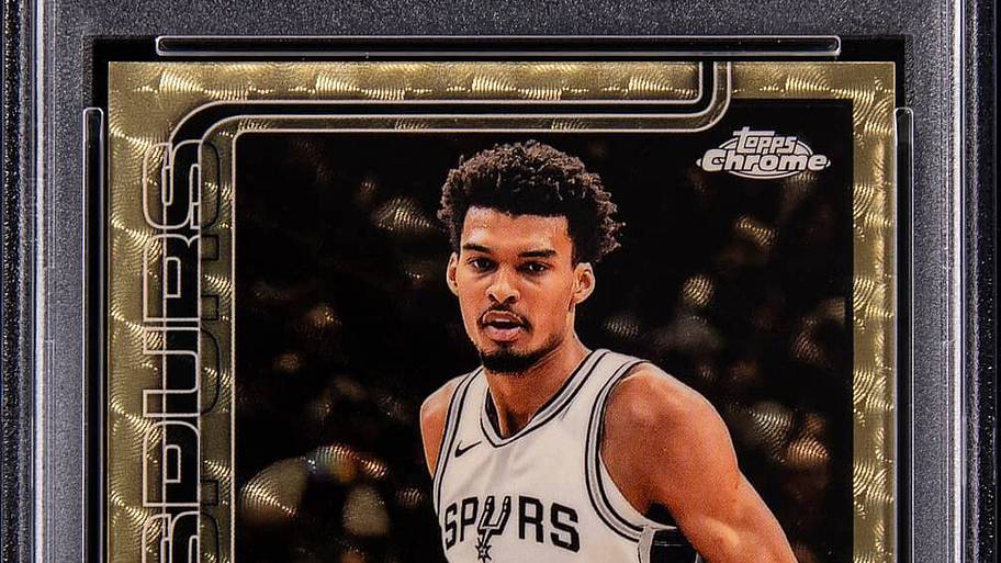 Victor Wembanyama rookie card breaks nebula record