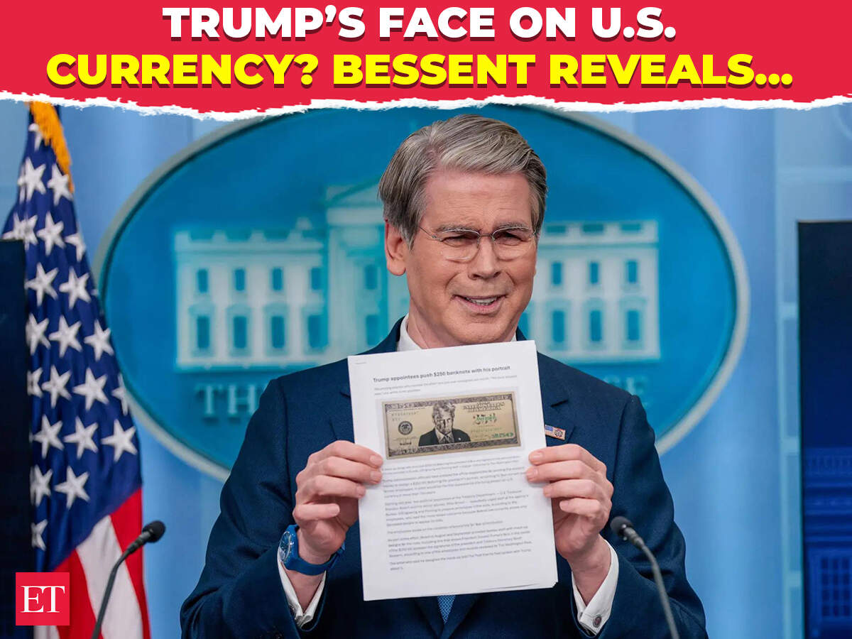 'What's wrong with it?': Bessent backs Trump's face on $250 bill ...