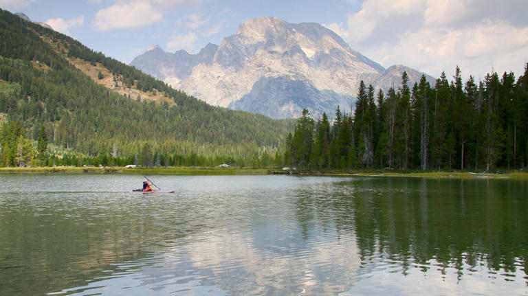 This underrated lake is a crystal-clear beauty in Grand Teton National ...