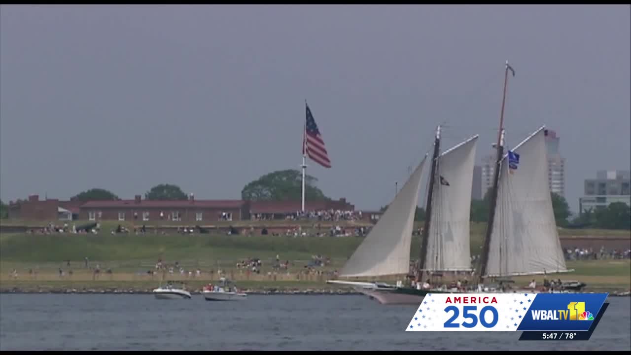 Sail 250 in Baltimore is only celebration to have air show