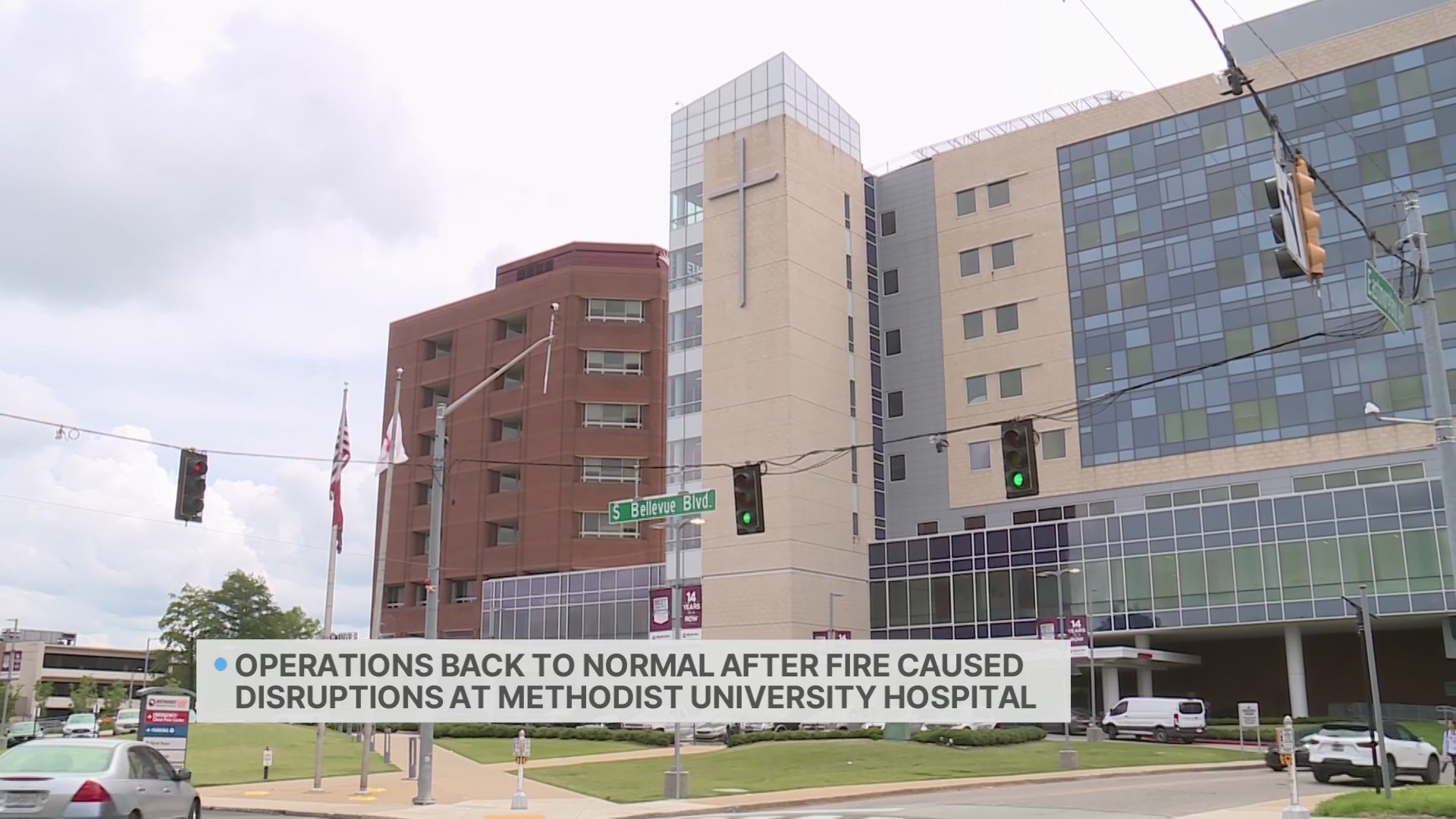 Electrical fire halts surgeries, admissions at Methodist Hospital
