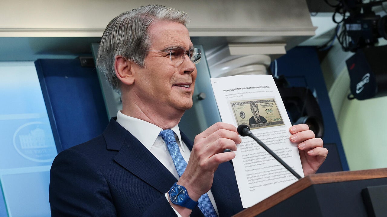 Watch: Bessent addresses potential $250 bill with Trump's face on it