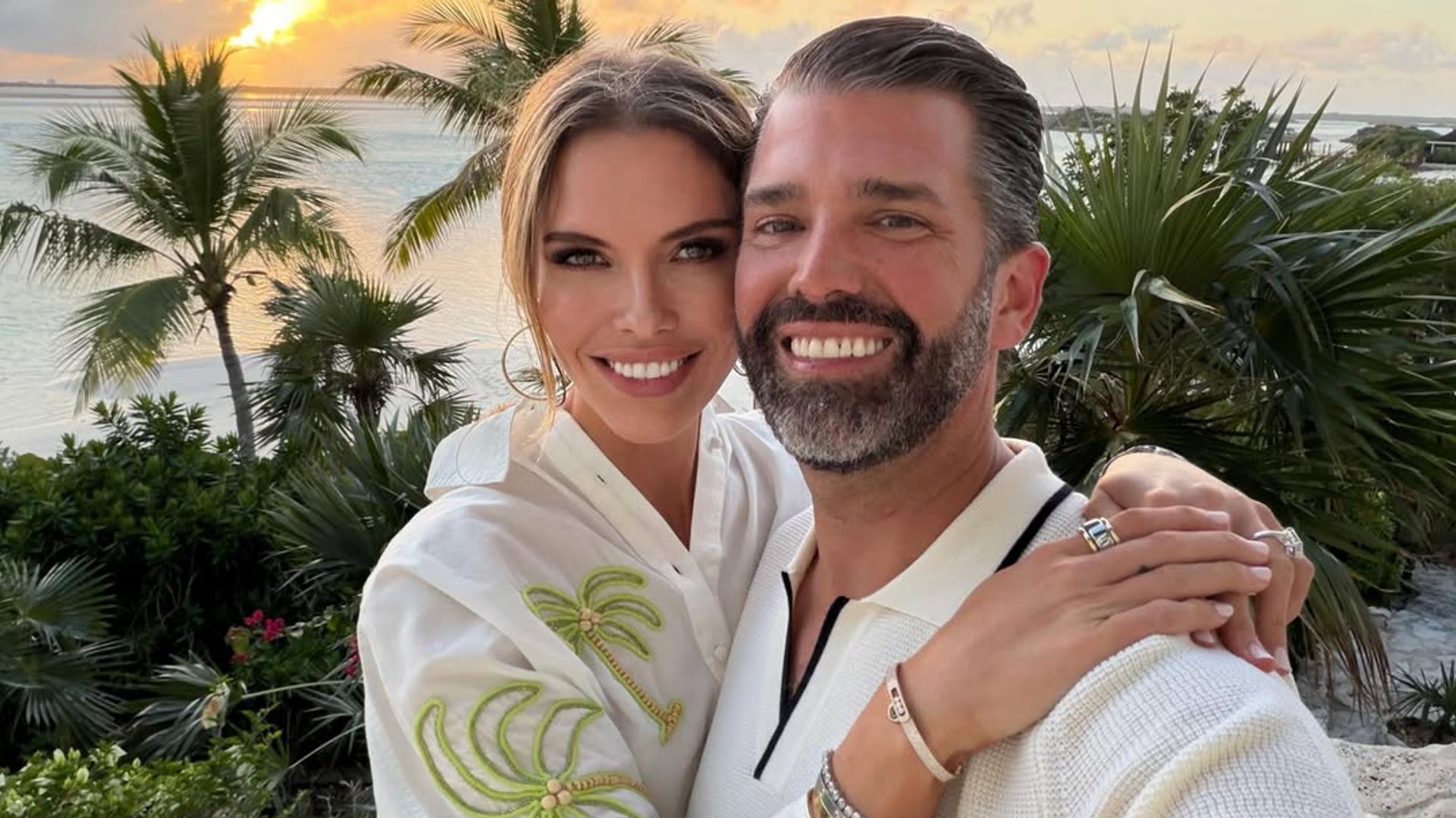 Bettina Anderson y Donald Trump Jr., de luna de miel en las Bahamas ...