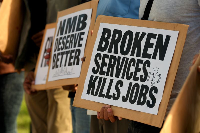 Civil society leadership protest demands accountability in Nelson ...