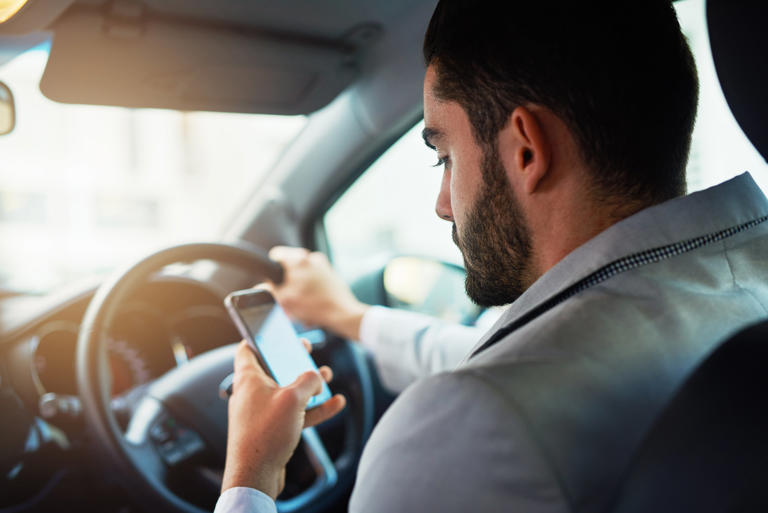 Number of motorists using phones while driving reaches eight-year high
