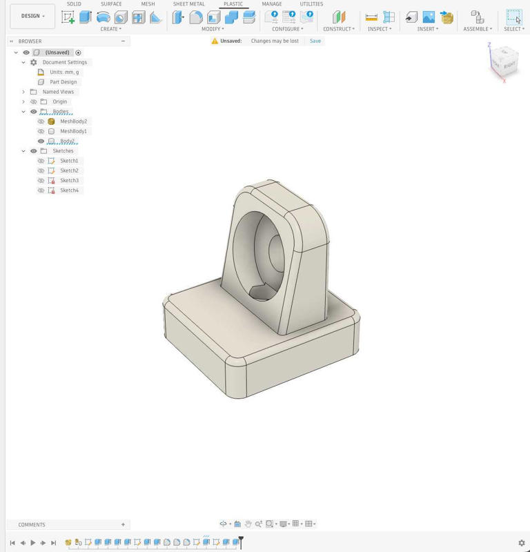 I found a surprisingly easy way to add weight to my 3D prints