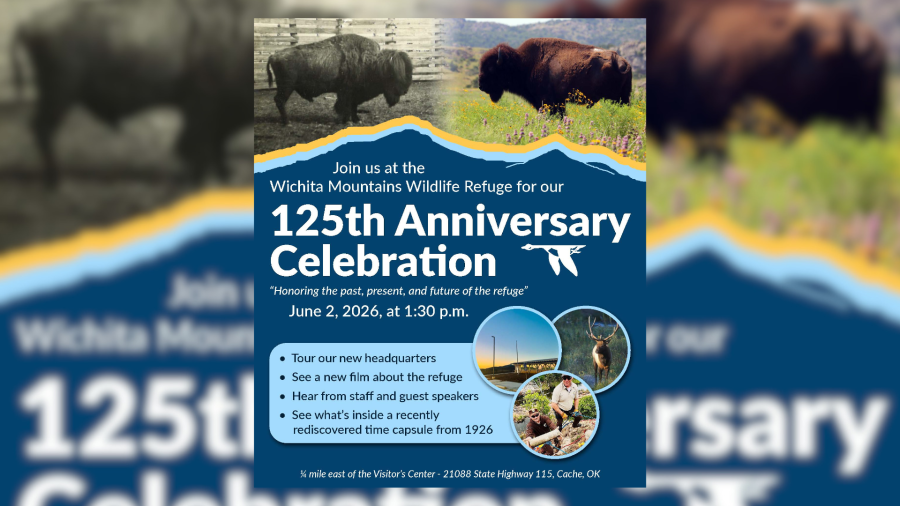 Wichita Mountains Wildlife Refuge: Time capsule unveiled at grand opening