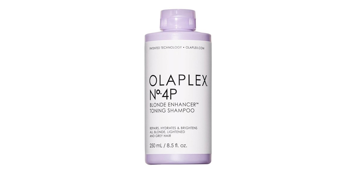 What does purple shampoo do for gray hair?