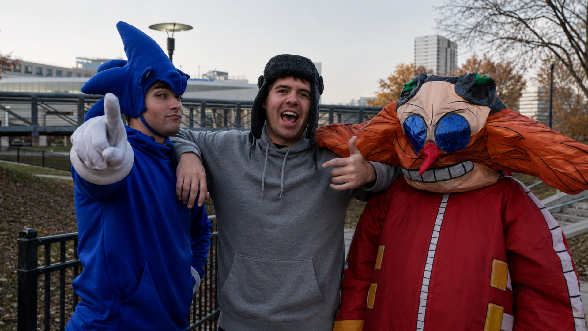 The process behind creating a sonic parkour sequence