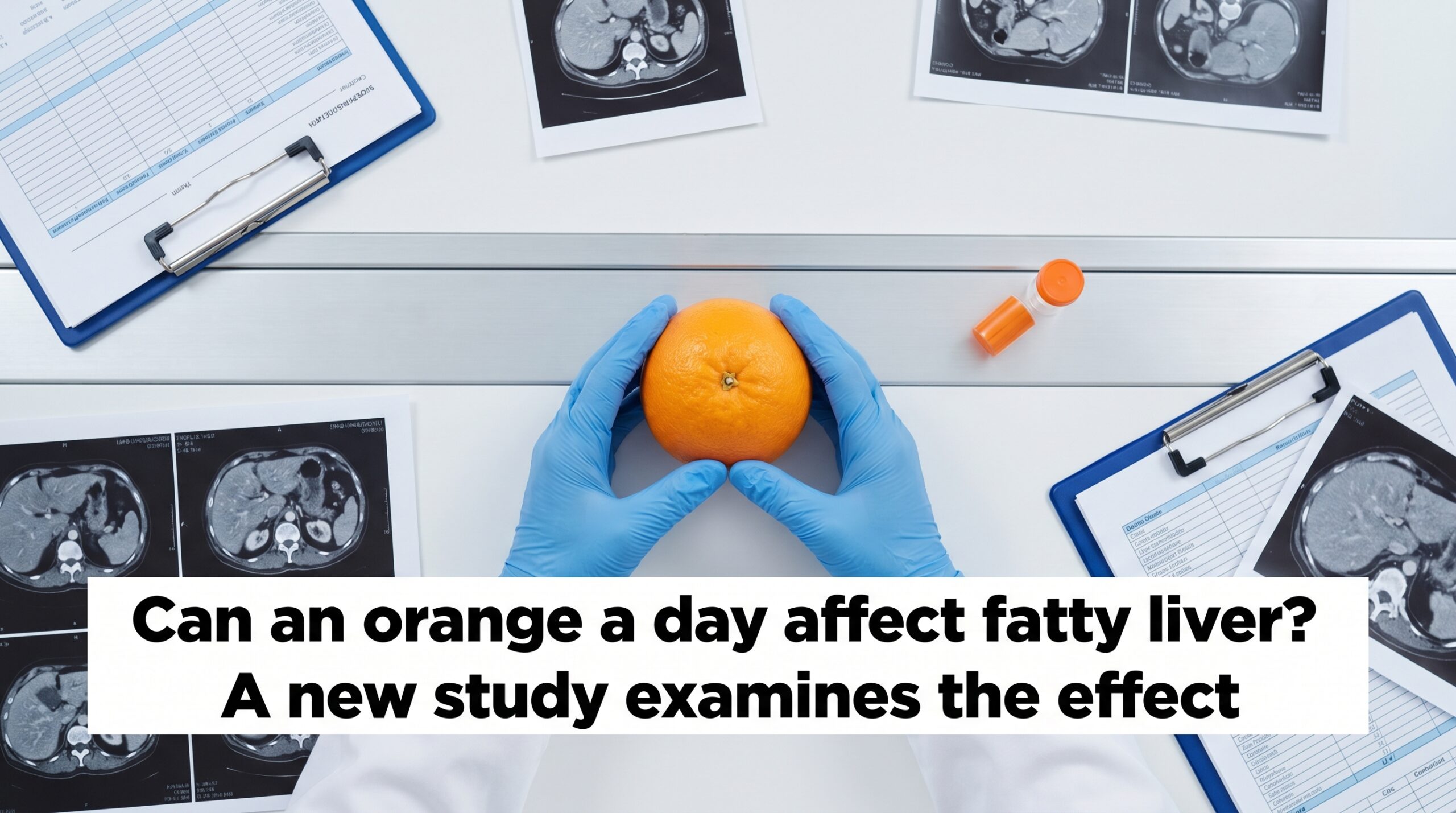 Can an orange a day affect fatty liver? A new study examines the effect
