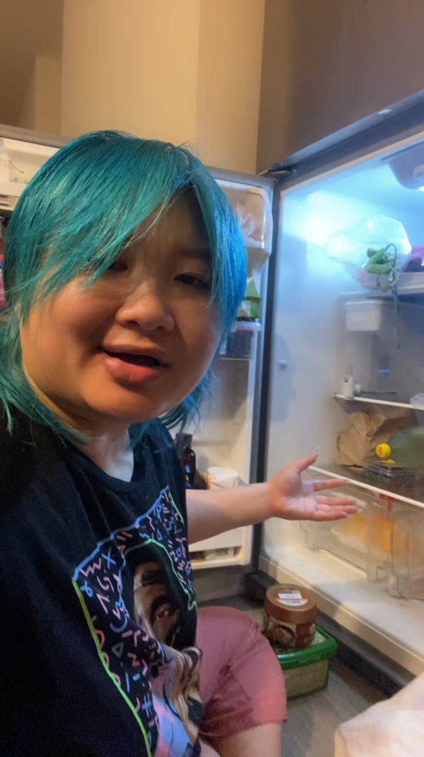 Trying an ADHD friendly fridge organization