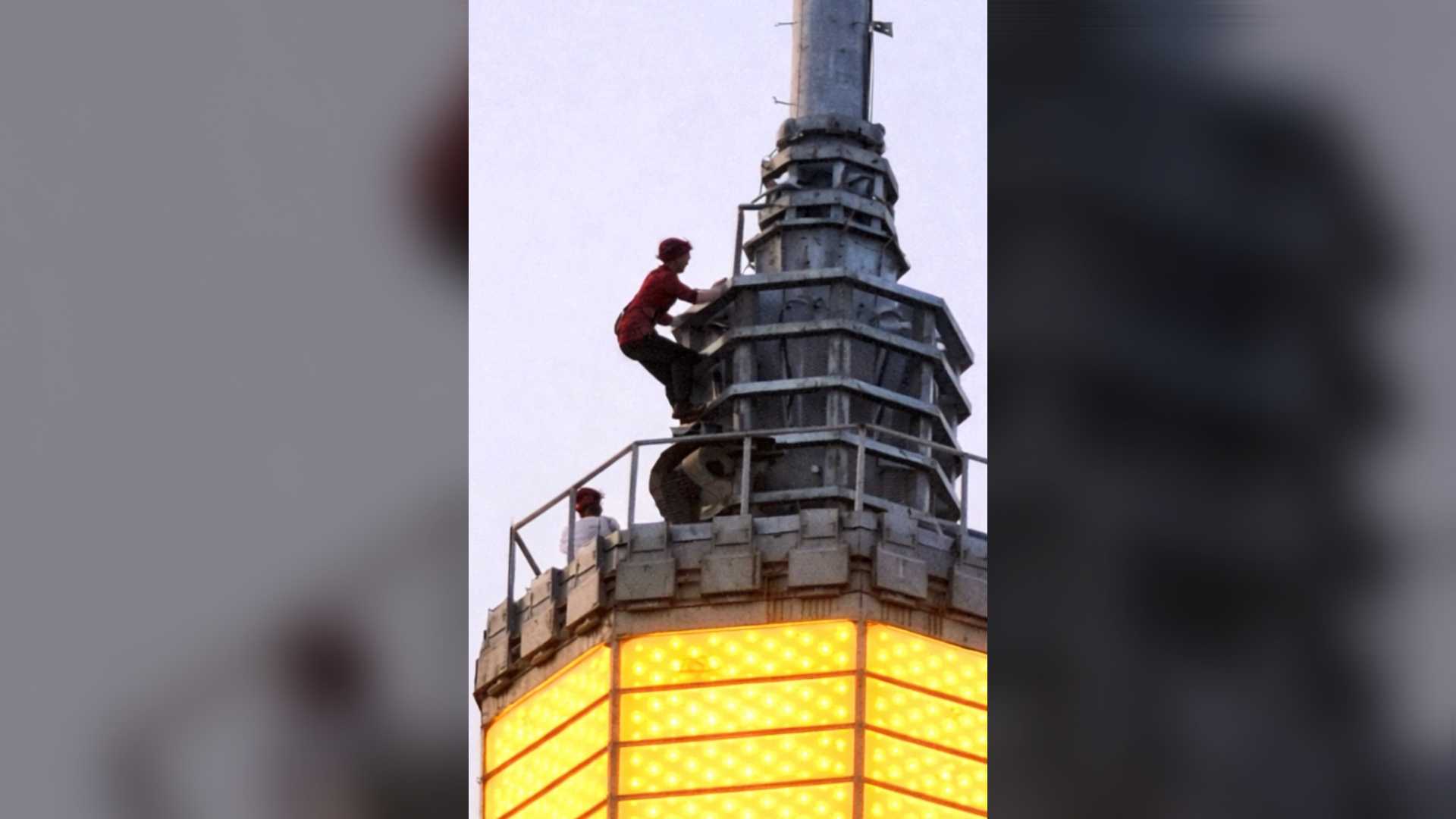 Search on for teens who climbed Old Hancock Tower weather beacon