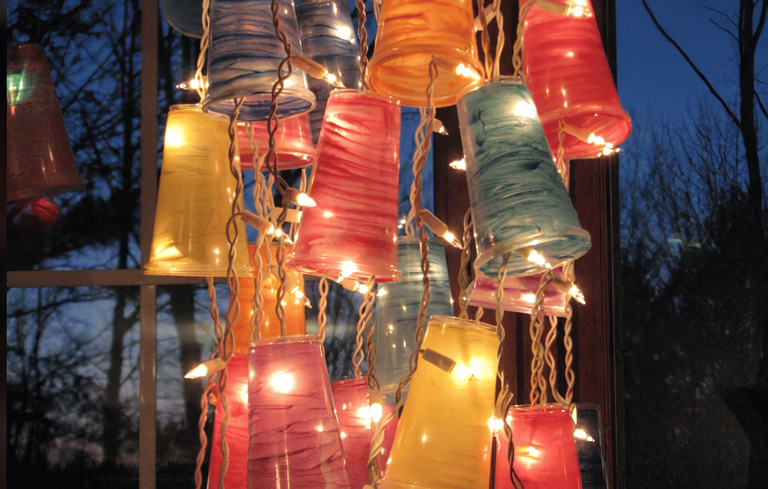 5 cara membuat lampion dari botol bekas, sederhana dan murah