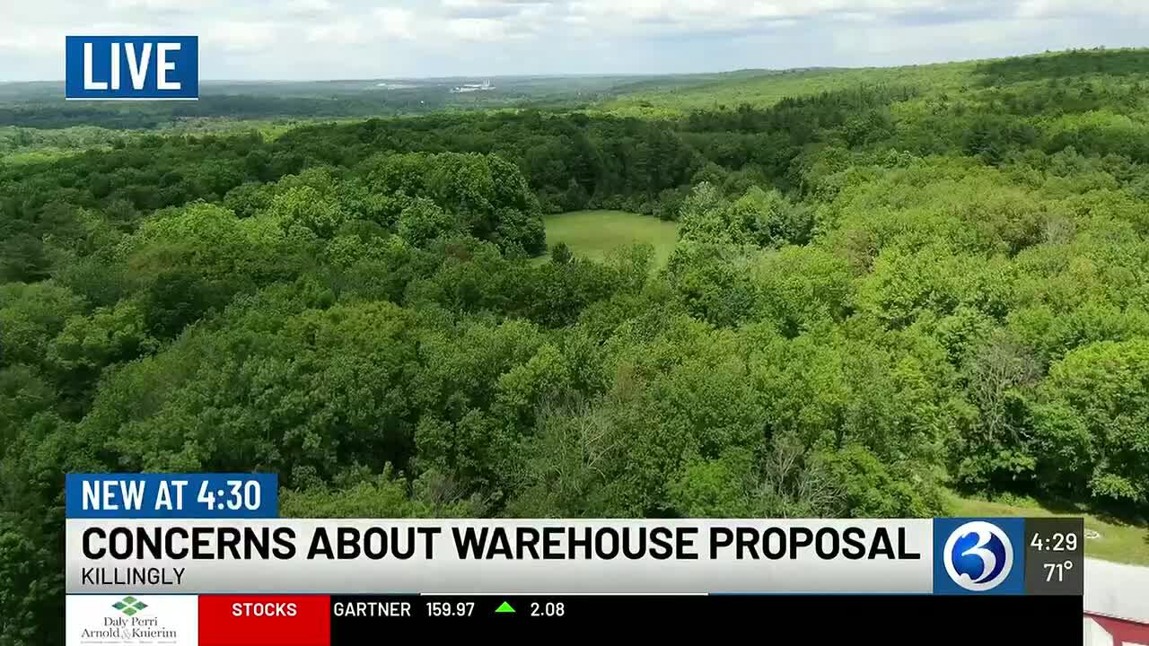 Amazon proposes $200 million warehouse in Killingly, faces pushback