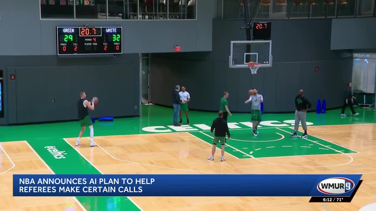 NBA announces plan to use AI for some calls