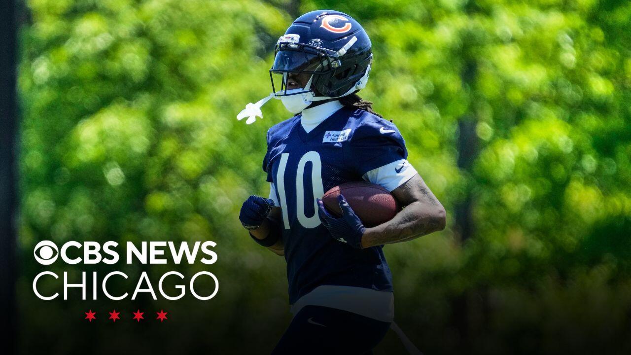 Ben Johnson "buying Luther Burden stock" in WR's second year with Bears