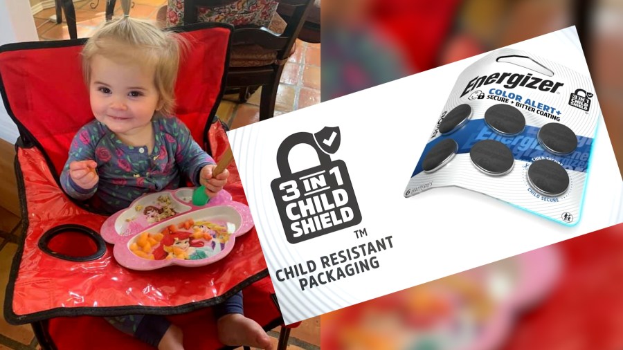 Lubbock mom partners with Energizer to create safer button battery