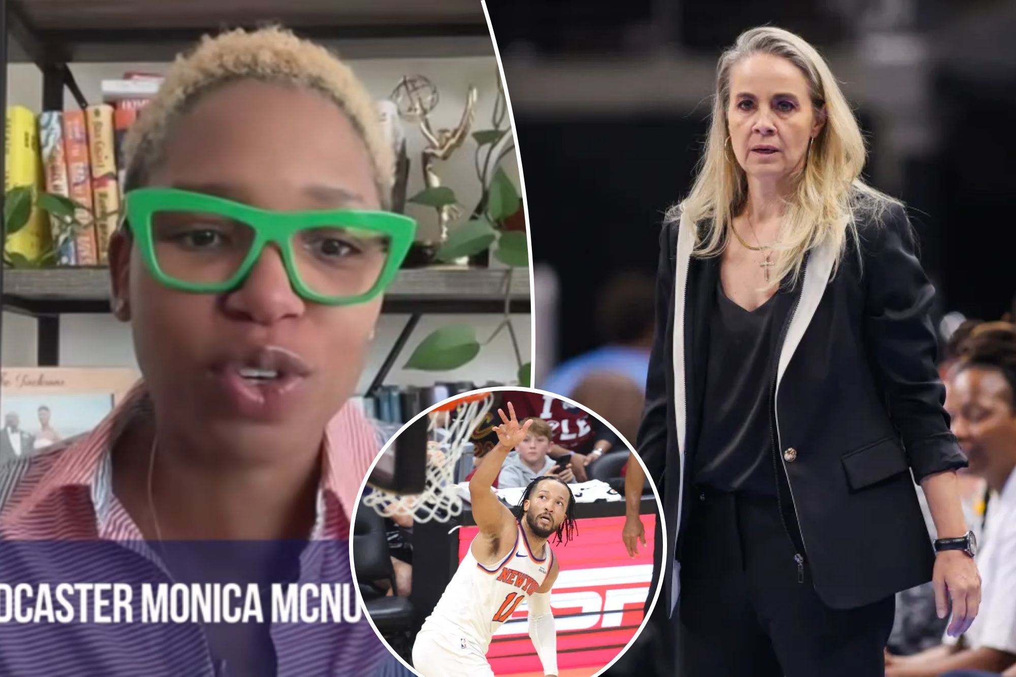 Monica McNutt pushes back on Becky Hammon’s polarizing Jalen Brunson ...
