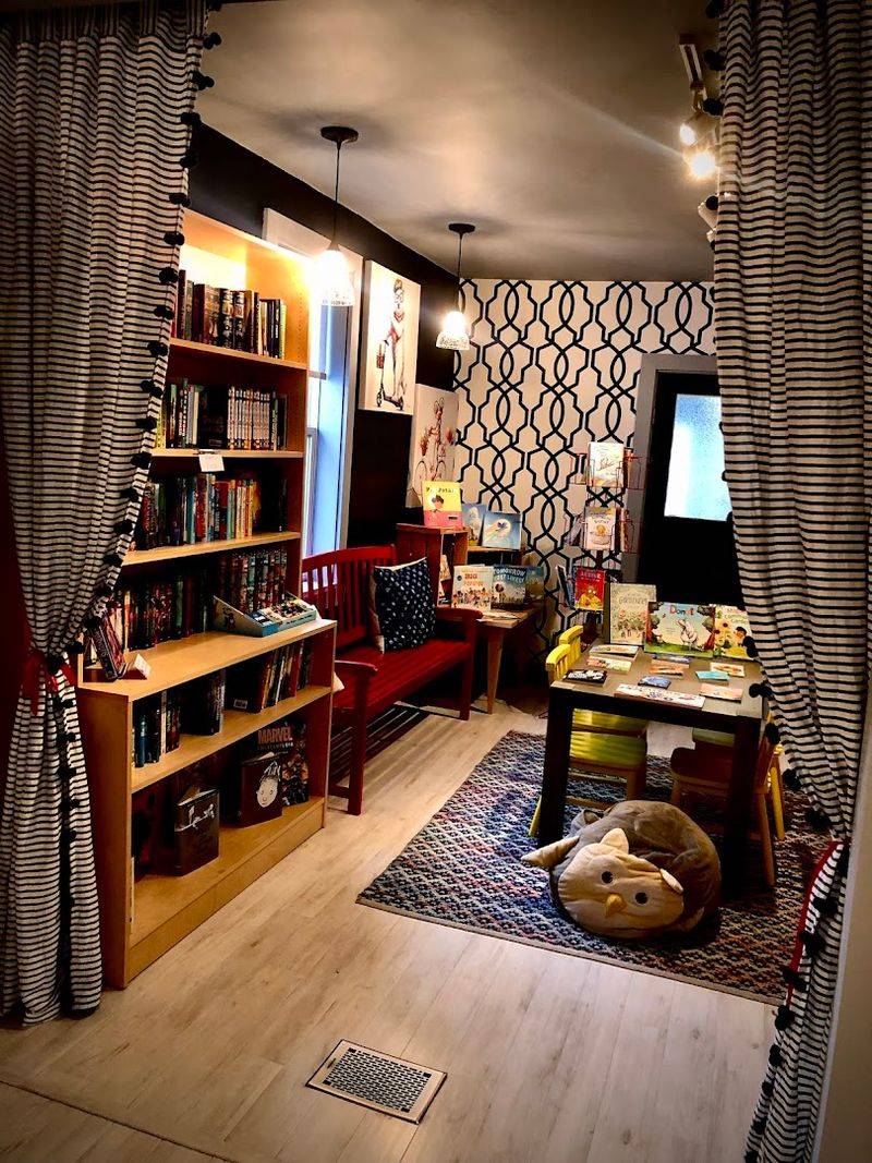 The tiny Indiana bookshop inside a historic home feels like a secret ...