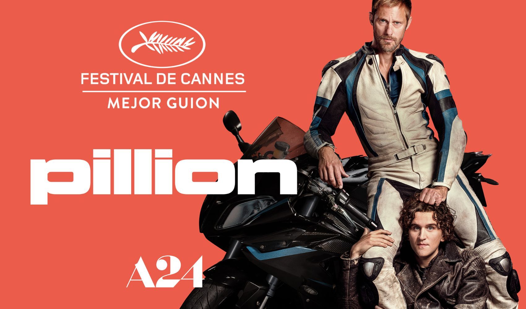 Pillion: Alexander Skarsgård y Harry Melling deslumbran en Cannes