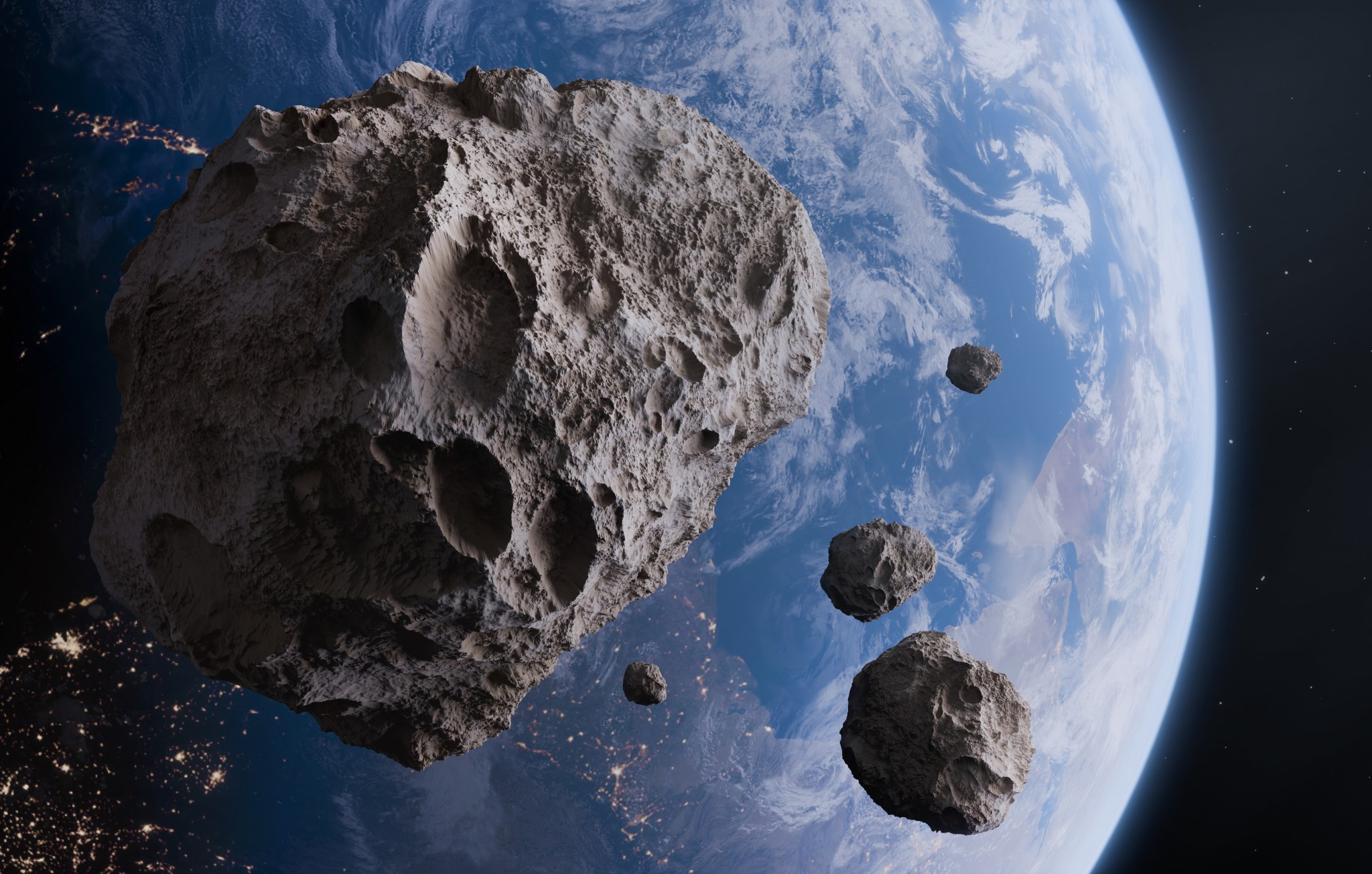 NASA tracking three asteroids approaching Earth today